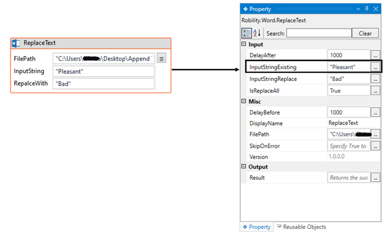 ReplaceText – RobilityAI®